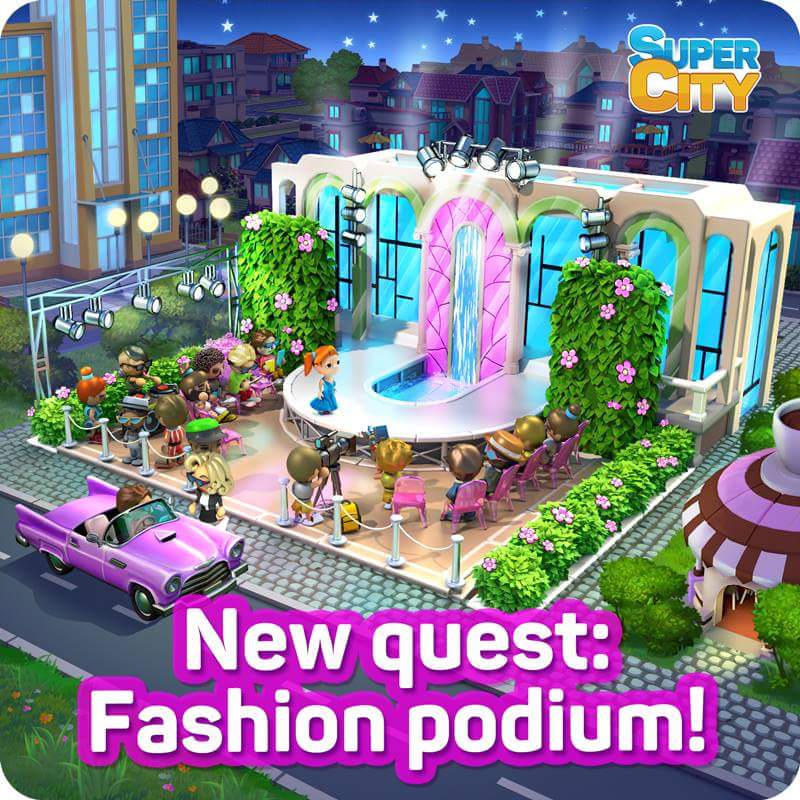 SuperCity Fashion Podium Event – SuperCityGameTips For Mobile